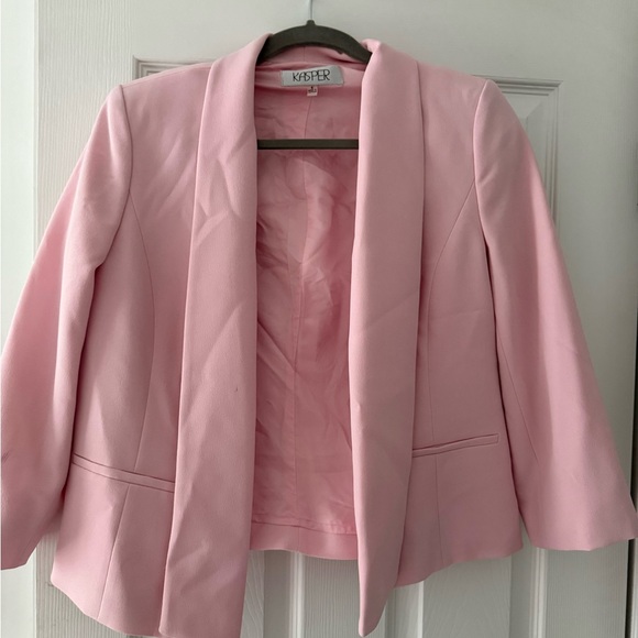 Kasper | Jackets & Coats | Kasper Womens Soft Pink Blazer | Poshmark